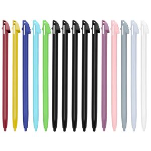 stylus pen for nintendo 3ds xl, 15pcs portable plastic touch pen(11colors)