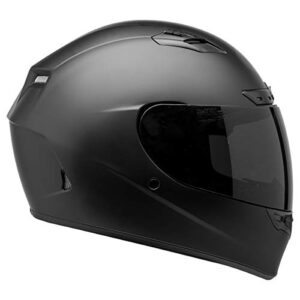 bell qualifier dlx full-face motorcycle helmet (blackout matte black, large)