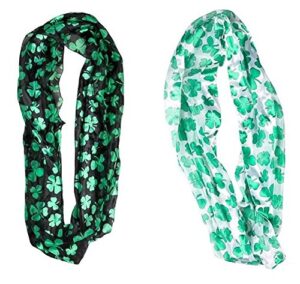 st patrick irish infinity scarves scarfs - 2 pack