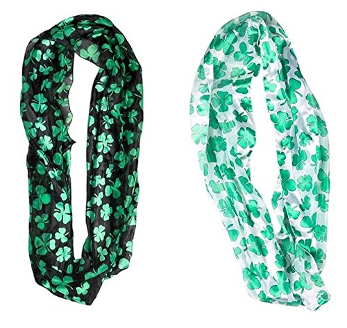 St Patrick Irish Infinity Scarves Scarfs - 2 pack