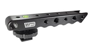 vidpro hand grip, compatible with maxxmove siez g5 action camera vb-h top hand grip for dslrs, cameras and camcorders