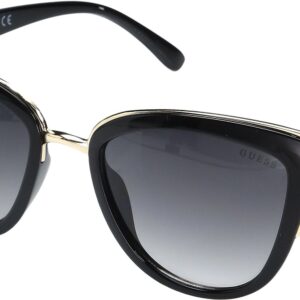 GUESS GF0313 Black/Gradient Smoke Lens One Size