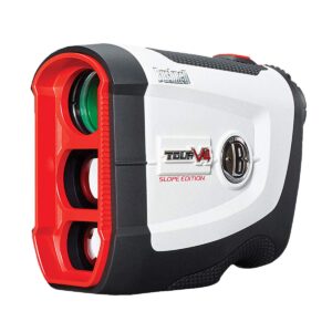 Bushnell Tour V4 Shift Golf Laser Rangefinder, White, Regular