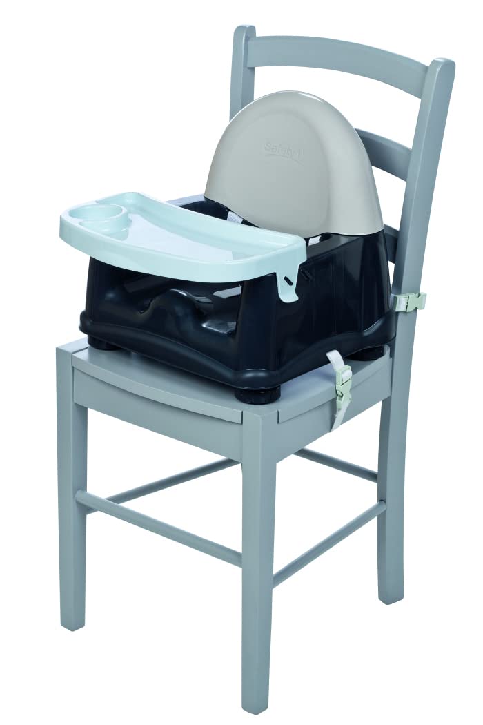 Safety 1st Swing Tray Booster Seat - Grey Patches (Dispatched from UK)