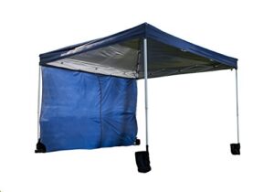 world famous sports sun canopy, 10'x10', blue