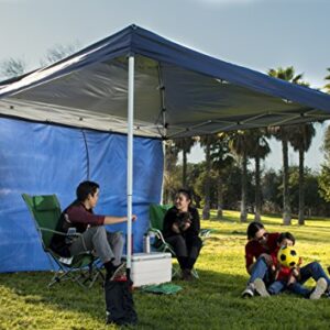 World Famous Sports Sun Canopy, 10'x10', Blue