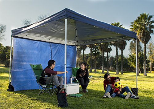 World Famous Sports Sun Canopy, 10'x10', Blue