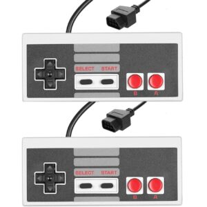 jeteho nes controller - [original nintendo nes system] pack of 2