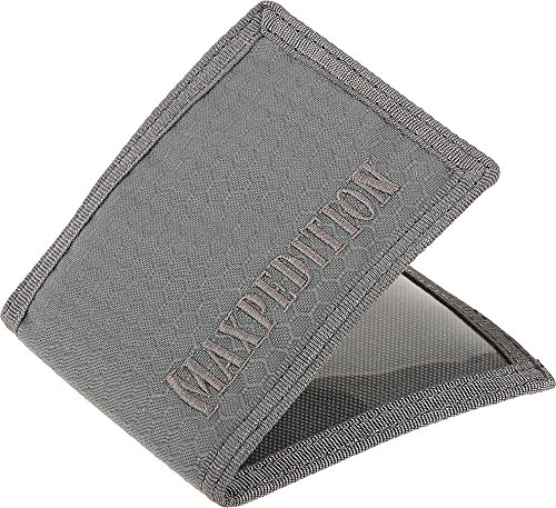 MAXPEDITION BFW Bi Fold Wallet, Black, 9x0.125x4