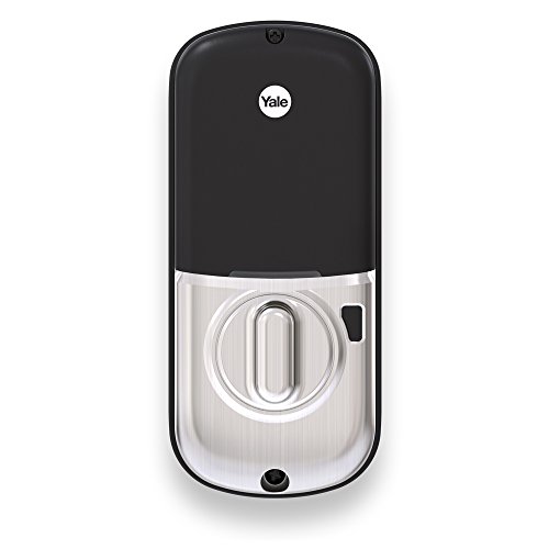 Yale Assure Lock with Z-Wave, Satin Nickel Smart Keypad Deadbolt Lock Works with Ring Alarm, Samsung SmartThings, (Hub Required, Sold Separately), ‎YRD216-ZW2-619