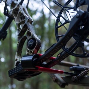 My Bow Buddy Regular Hang-On Buddy Tree Stand Bow Holder | Steel Bow Holder for Tree Stand with Rubber Grip | Works as a Compound or Crossbow Stand | Bow Holder Archery Stand with Quick Attach Knobs