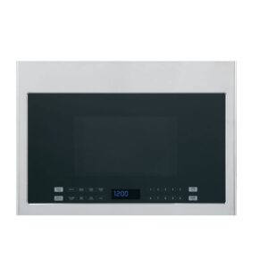 haier 24 in. 1.4 cu. ft. over the range microwave in stainless steel