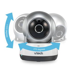 VTech VC931 Wireless Wi-Fi IP Camera with Remote Access App, 720p HD, Remote Pan & Tilt, Free Live Streaming & Automatic Infrared Night Vision