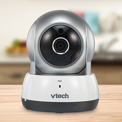 VTech VC931 Wireless Wi-Fi IP Camera with Remote Access App, 720p HD, Remote Pan & Tilt, Free Live Streaming & Automatic Infrared Night Vision