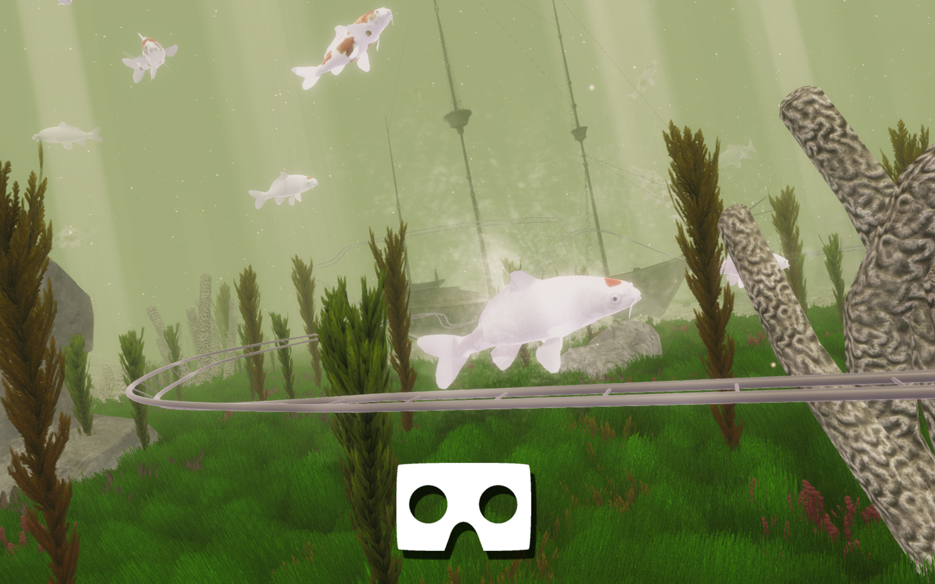 VR Goldfish and KOI Aquarium (Google Cardboard)