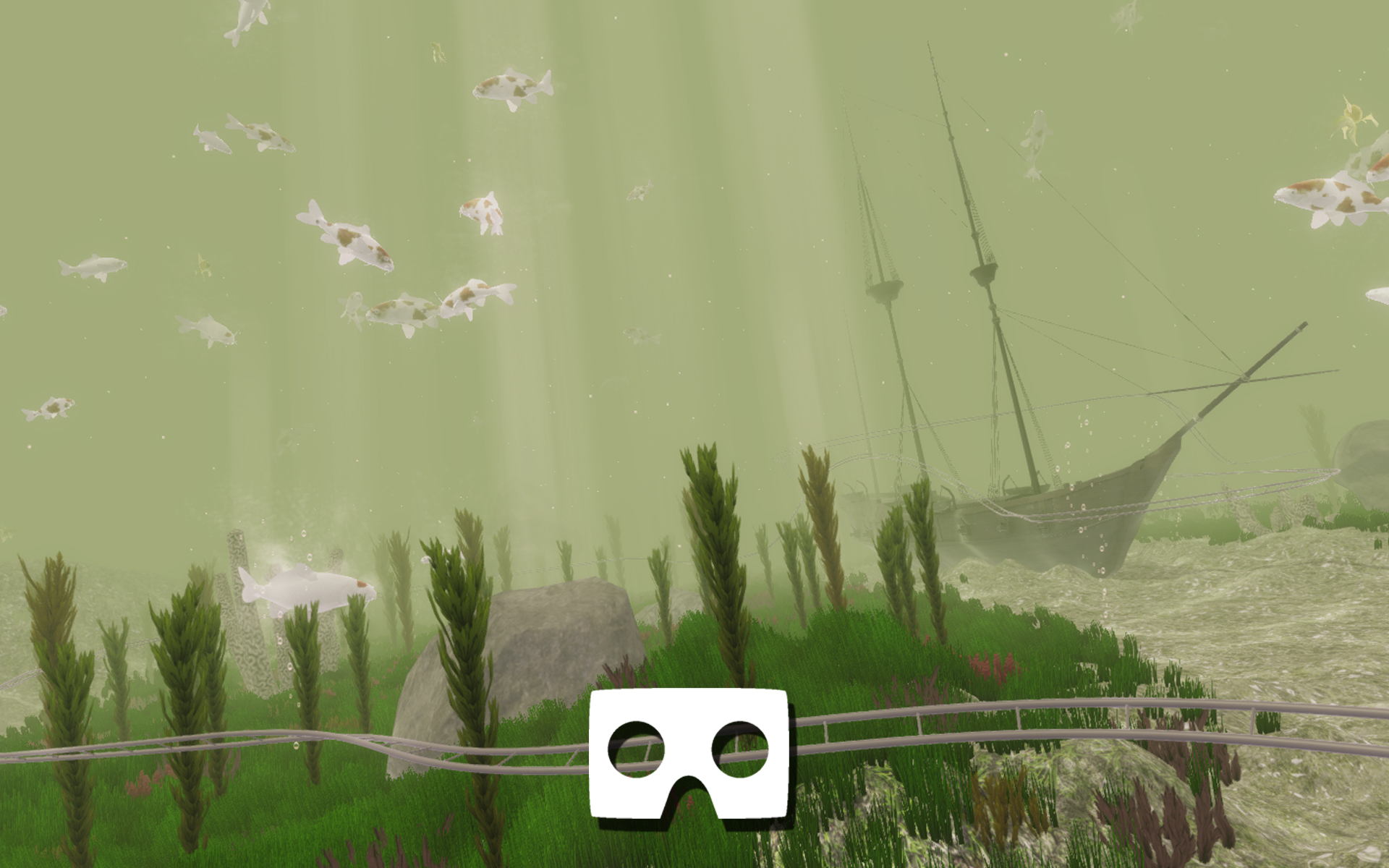 VR Goldfish and KOI Aquarium (Google Cardboard)