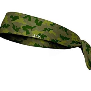 JUNK Brands Ranger Flex Tie Headband ,Green