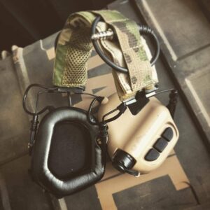 OPSMEN Headband Advanced Modular Headset Cover Fit for All General Tactical Earmuffs Accessories Upgrade Bags Case Multicam Black