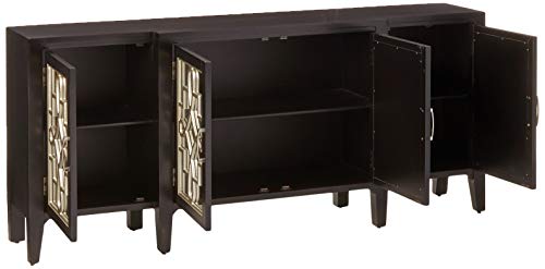 Acme Kacia Console Table in Antique Black