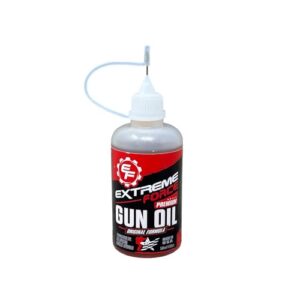 extreme force original formula premium gun oil, 100% synthetic firearms & weapons lubricant, superior high friction wear protectant, us special forces veteran/master gunsmith formulated, made in usa