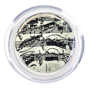 magic rosin ultra bach manuscript - professional grade instrument rosins for cello and bass - excellent grip - delivers a clear complex tone - transparent low dust pine bow rosin - usa made