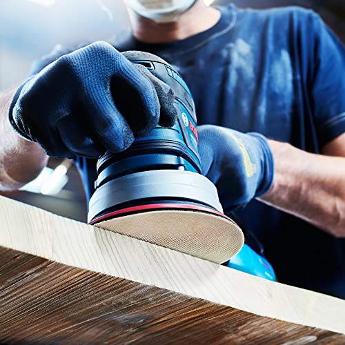 Bosch Professional 5x Sanding Sheet M480 Best for Wood and Paint (Wood and Paint, Ø 150 mm, Grit P80, Accessories Orbital Sander)