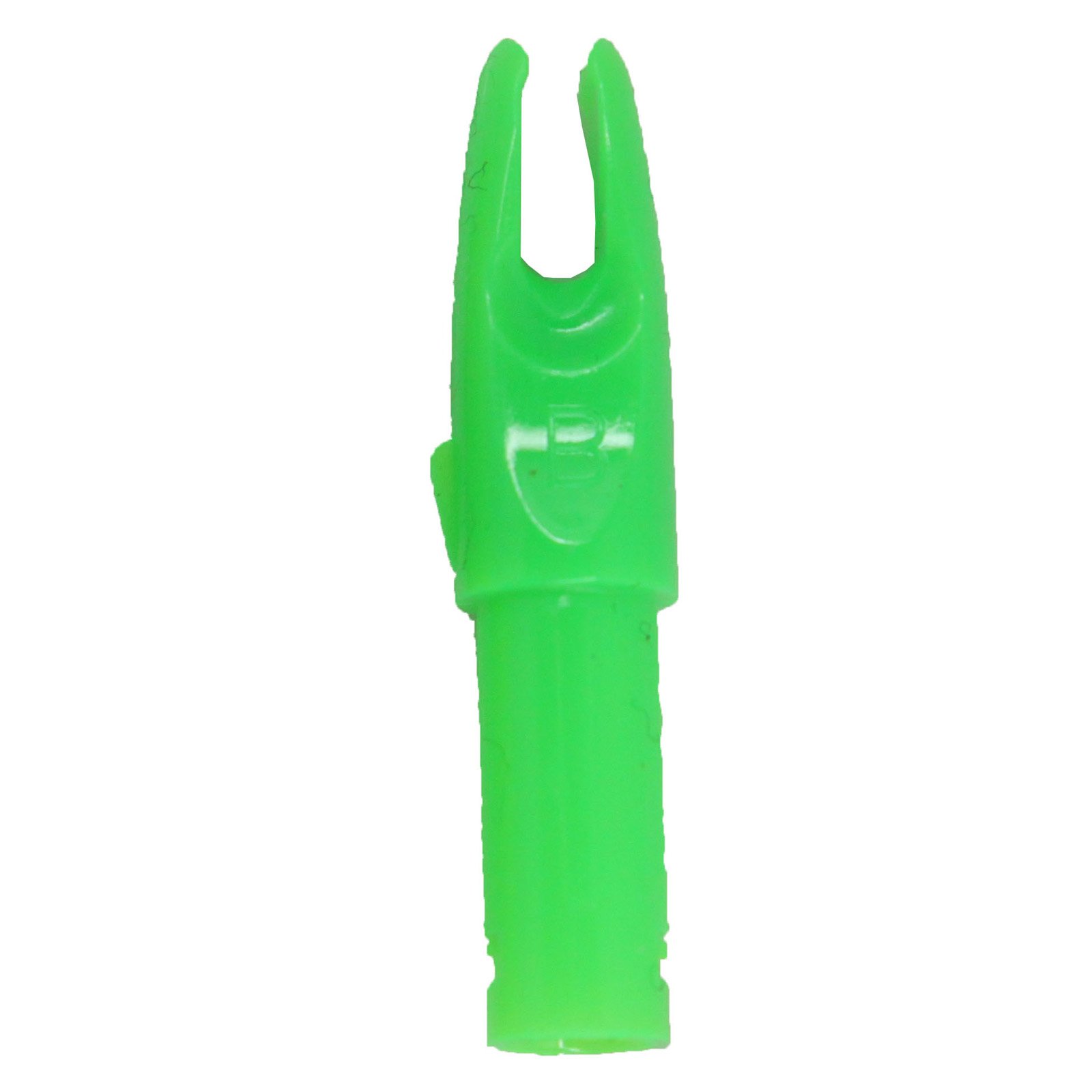 Southland Archery Supply SAS Precision .245 "Standard Carbon Nock - Dozen 12/Pack (Neon Green)