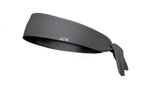 junk brands london fog flex tie headband grey