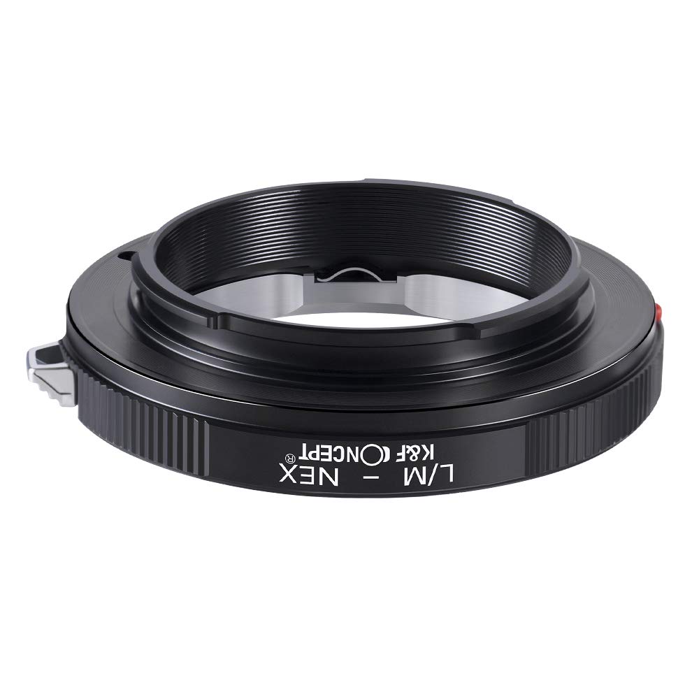 K&F Concept LM to NEX Adapter Compatible with Leica M Lens to Sony Alpha Nex E-Mount Camera Lens Mount Adapter