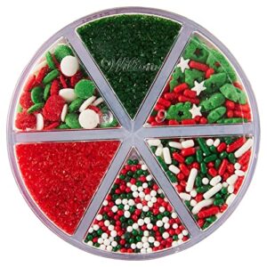 Wilton Holiday Mix 6 cell Sprinkles