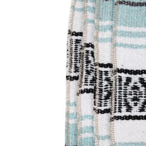 Canyon Creek Authentic Mexican Yoga Falsa Blanket (Sea Green)