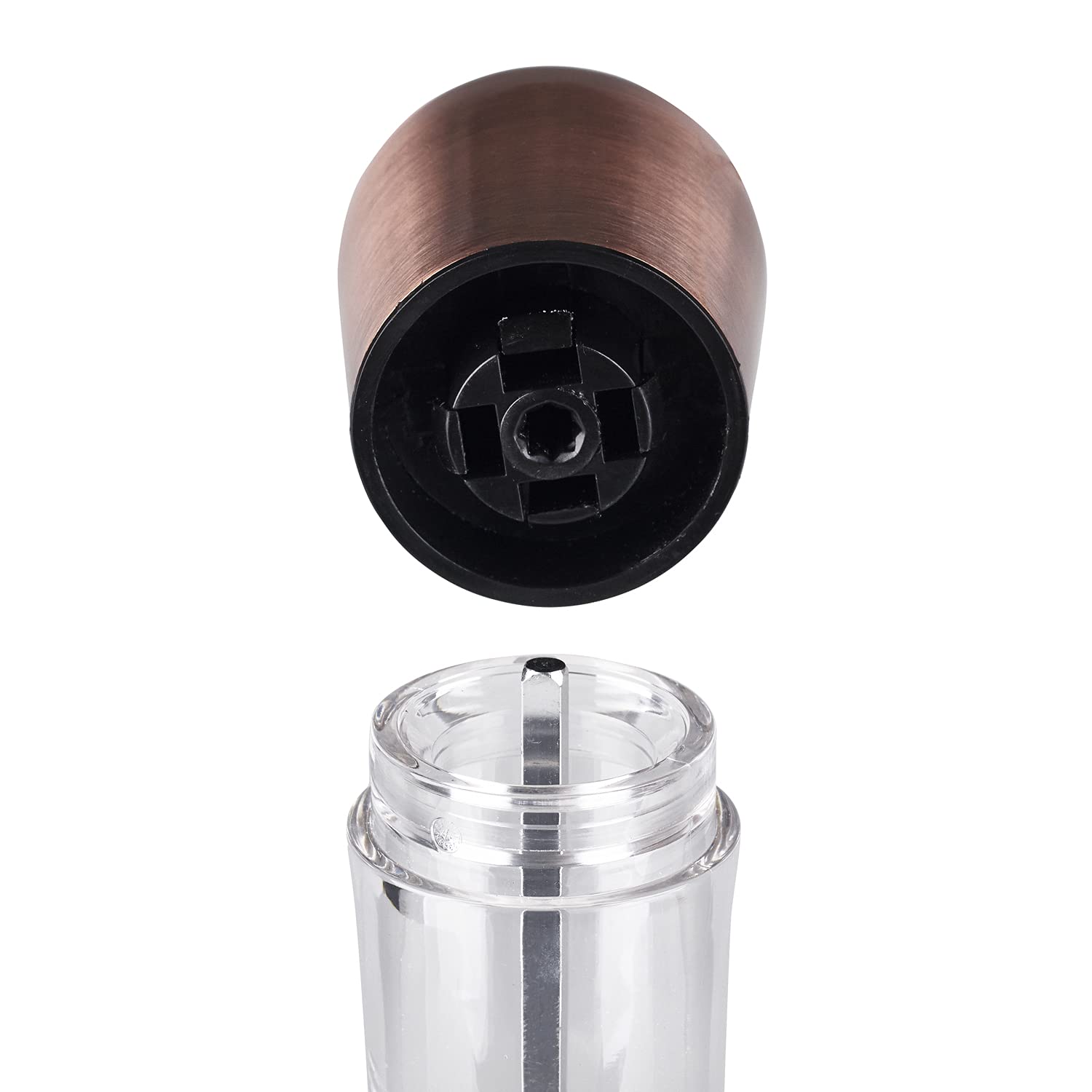 Cole & Mason Gourmet Precision Derwent Salt and Pepper Mill Gift Set, Stainless Steel, Copper, 190 mm