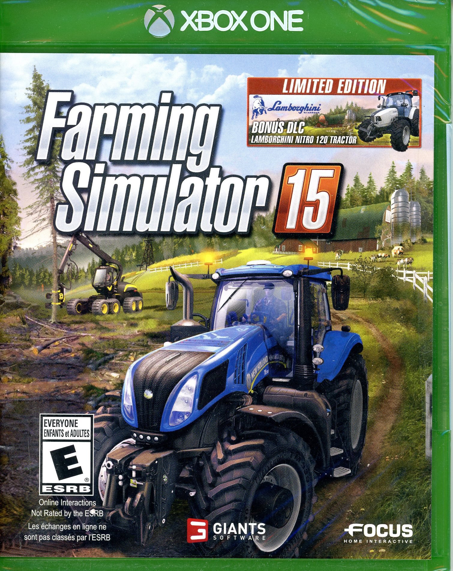 Farming Simulator 15 - Limited Edition w/ Bonus DLC Lamborghini Nitro 120 Tractor