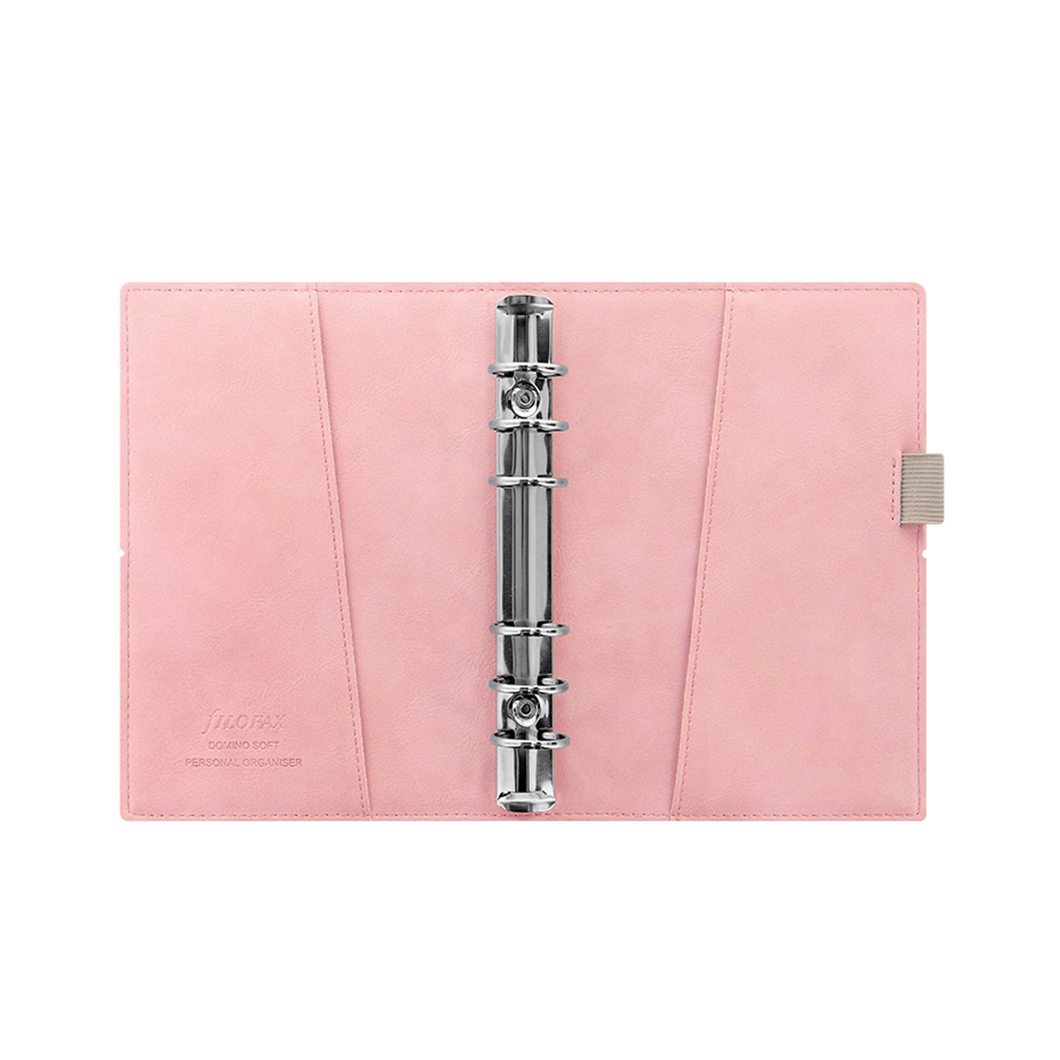 Filofax Domino Soft Personal Organiser - Pale Pink