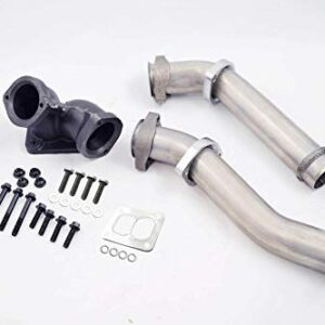 RDP Turbocharger Up Pipe Kit Compatible with 1994-1997 Ford 7.3L Powerstroke Diesel