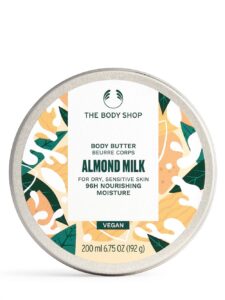 the body shop almond milk & honey body butter by the body shop for women - 6.9 oz moisturizer, 6.9 oz