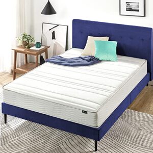 ZINUS 8 Inch Foam and Spring Mattress, Full, CertiPUR-US Certified Foams, Mattress in A Box, White