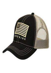 browning 308017991 patriot cap, black/tan