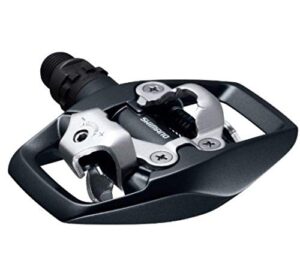 shimano cycling spares road spd pded500 pedals, multicolor, one size, black