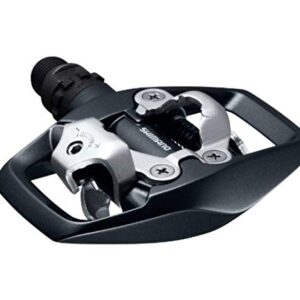 Shimano Cycling Spares Road SPD pded500 Pedals, Multicolor, One Size, Black