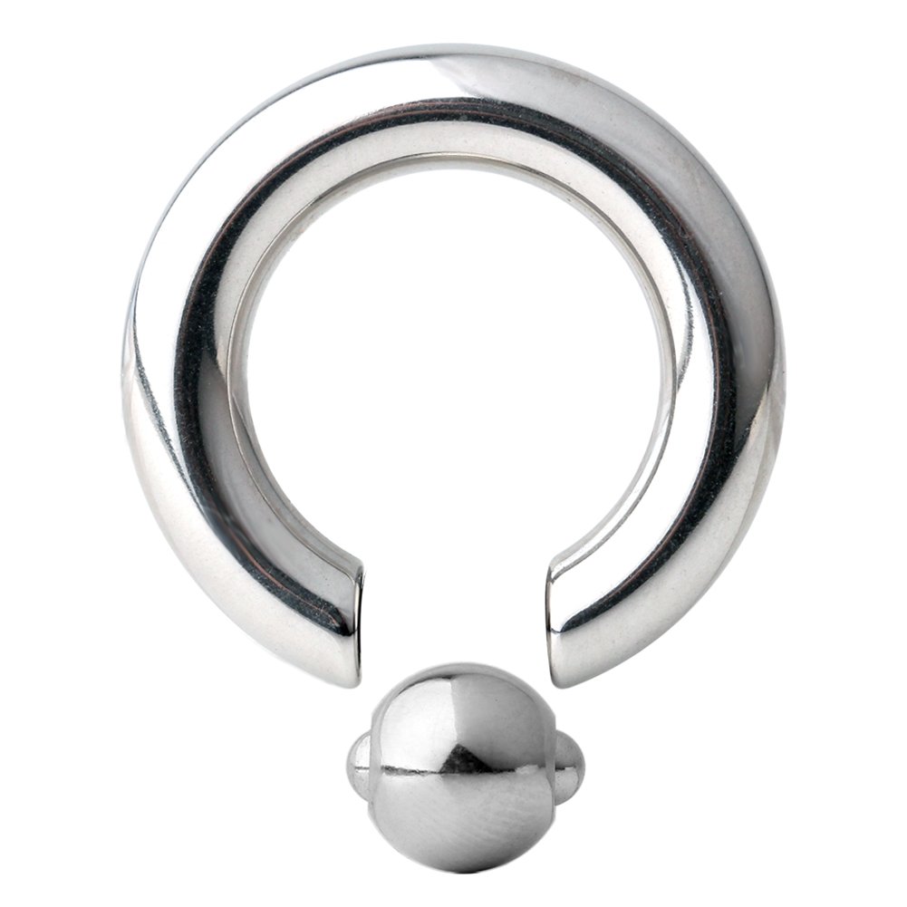 Ruifan 316L Surgical Steel Spring Action Captive Bead Ring CBR 4G 5/8 Inch