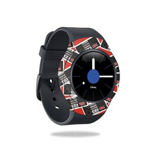 mightyskins skin compatible with samsung gear s2 3g - retro controllers 3 | protective, durable, and unique vinyl decal wrap cover | easy to apply, remove, and change styles | made in the usa