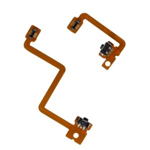 Timorn L R Shoulder Button with Flex Cable Repair Parts for 3DS Left Right Shoulder Button (2 Sets)