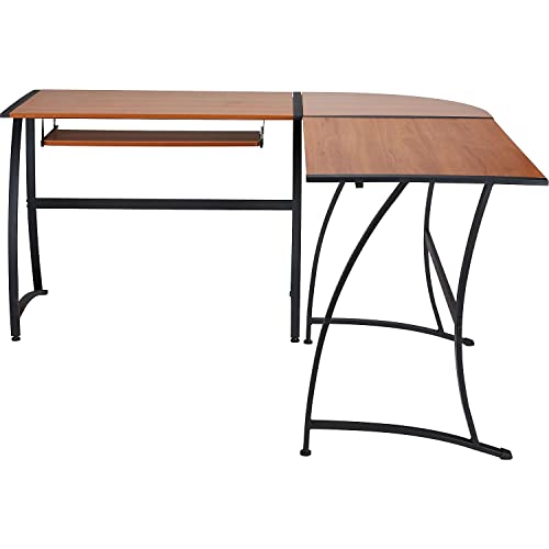 Staples 1929202 Gillespie L-Shaped Desk