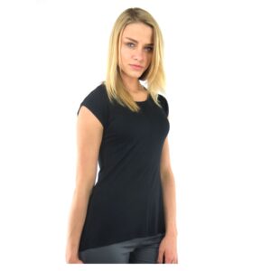 Alex + Abby Women's Finesse Sleeveless Tee Large Black