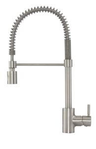 gerber plumbing the foodie single handle pre-rinse kitchen faucet