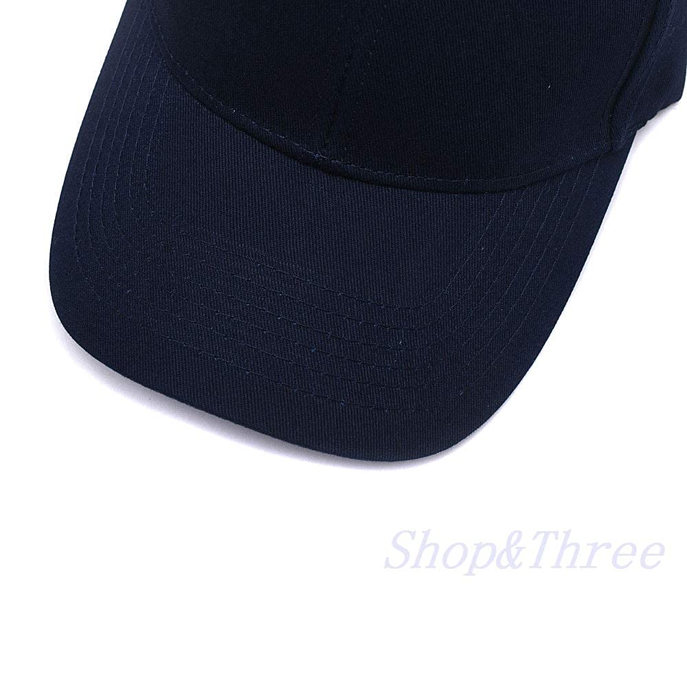 Shop&Three Customized Adjustable Baseball Cap,Unisex Personalized Trucker Hats,Cowboy Hat Navy