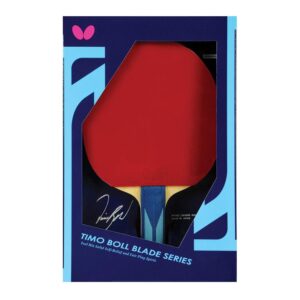 butterfly timo boll alc blade & tenergy 05 rubber shakehand table tennis racket | pro-line series | comprised of our most popular blade and rubbers | recommended for aspiring professional players