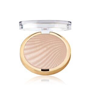 milani strobelight instant glow powder - afterglow (0.3 ounce) vegan, cruelty-free face highlighter - shape, contour & highlight features with shimmer shades