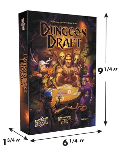 Upper Deck Entertainment Dungeon Draft Strategy Board Game, Multi